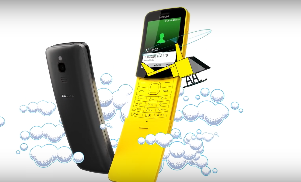 [MWC2018]HMD 正式發布復刻版 Nokia 8110，推蓋香蕉再現江湖! – ManHungTech