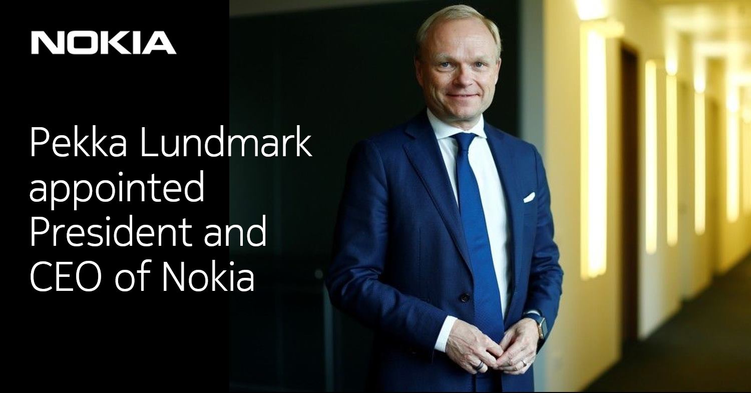 Pekka Lundmark 將於九月出任 Nokia 主席及 CEO – ManHungTech