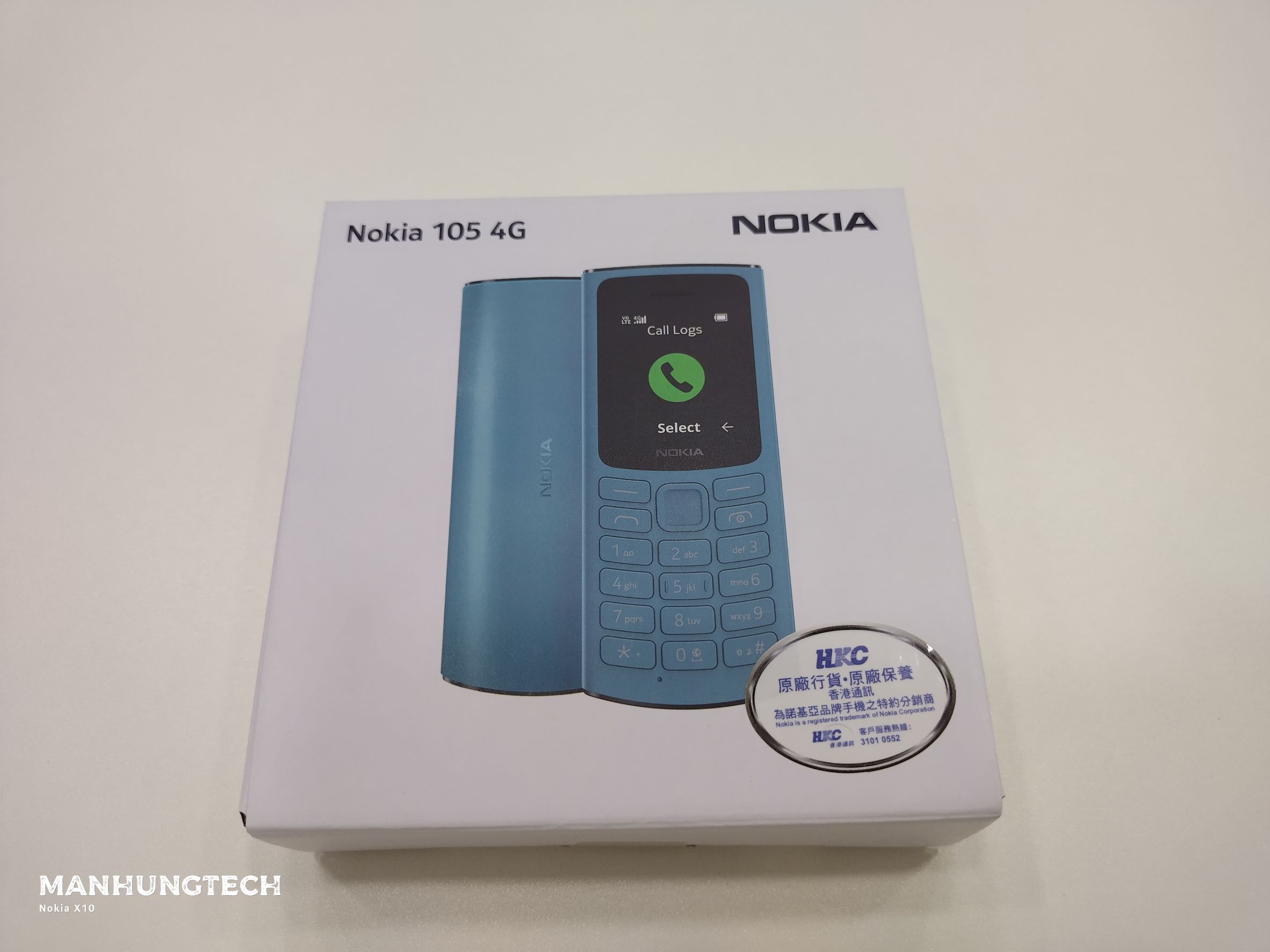 老少咸宜: Nokia 105 4G 開箱 – ManHungTech