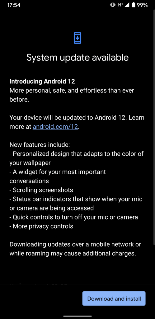 Android 12 正式版介面速覽、試玩報告 – ManHungTech